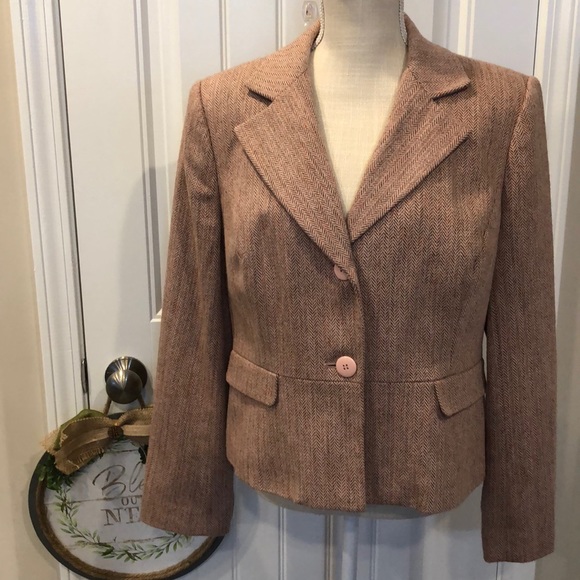 Chadwicks | Jackets & Coats | Chadwicks Tweed Style Blazer Jacket ...